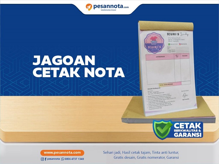 Cetak Nota Jogja